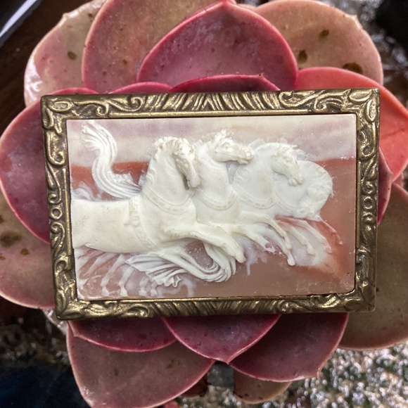 INCOLAY STUDIOS | Accessories | Vintage Incolay Studios Usa 976 Brass ...